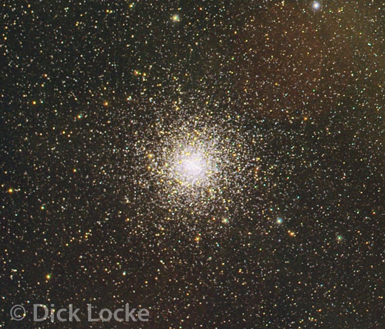 M4, Globular Star Cluster in Scorpius by Dick Locke
